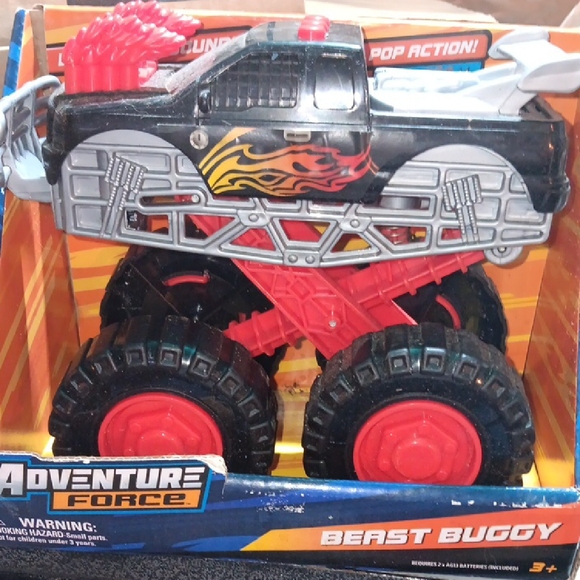 Adventure Force | Toys | Adventure Force Monster Truck Black And Red ...